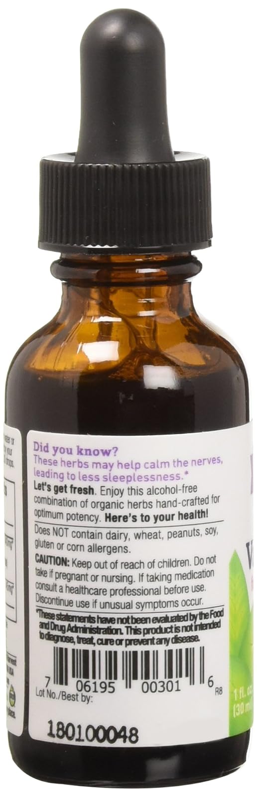 relaxing herbal valerian hops formula