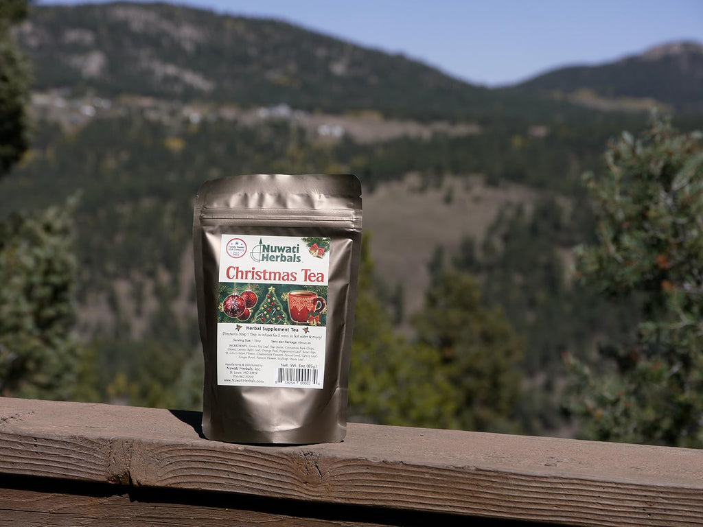 relaxing holiday blend herbal tea