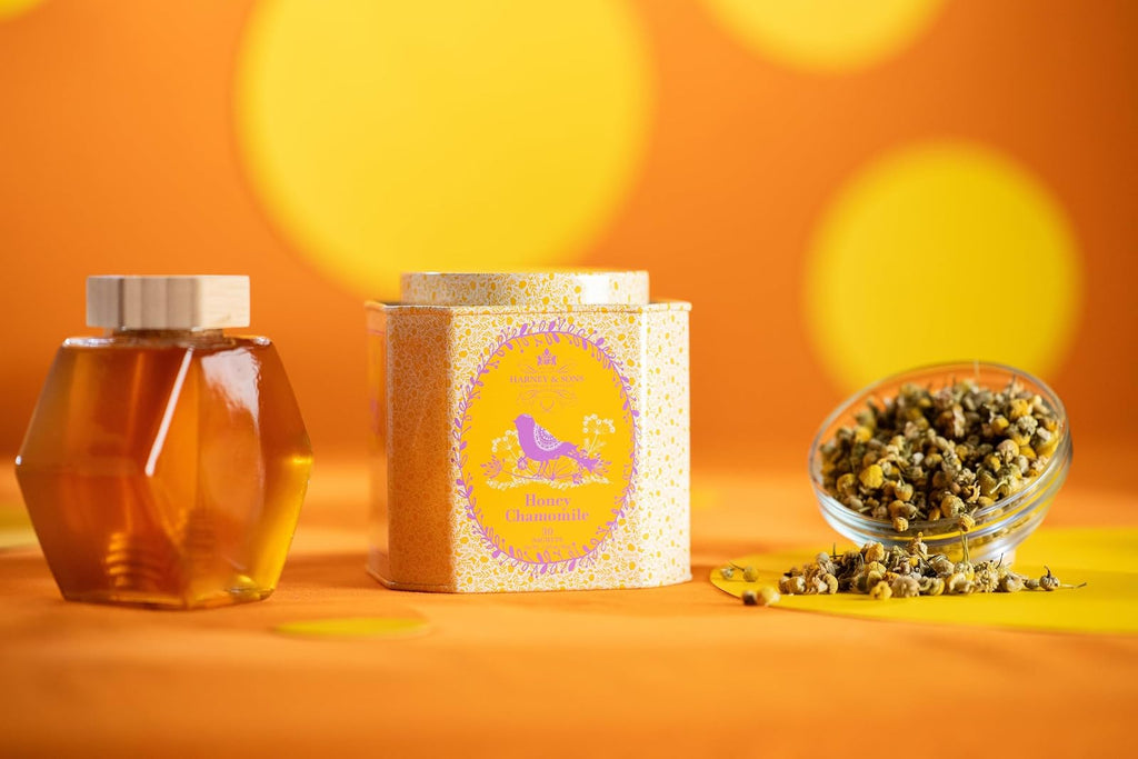 relaxing honey chamomile infusion