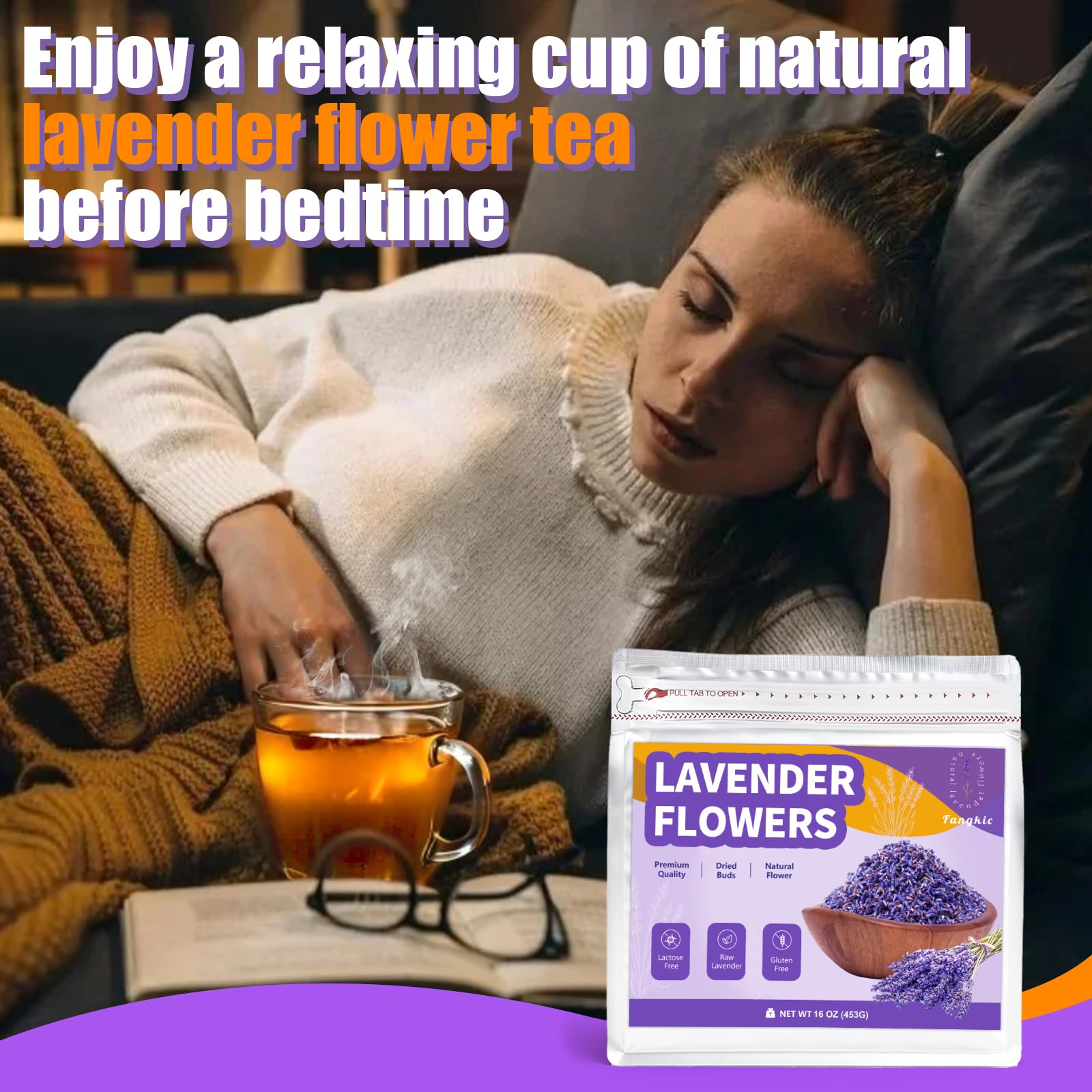 relaxing lavender herbal blend