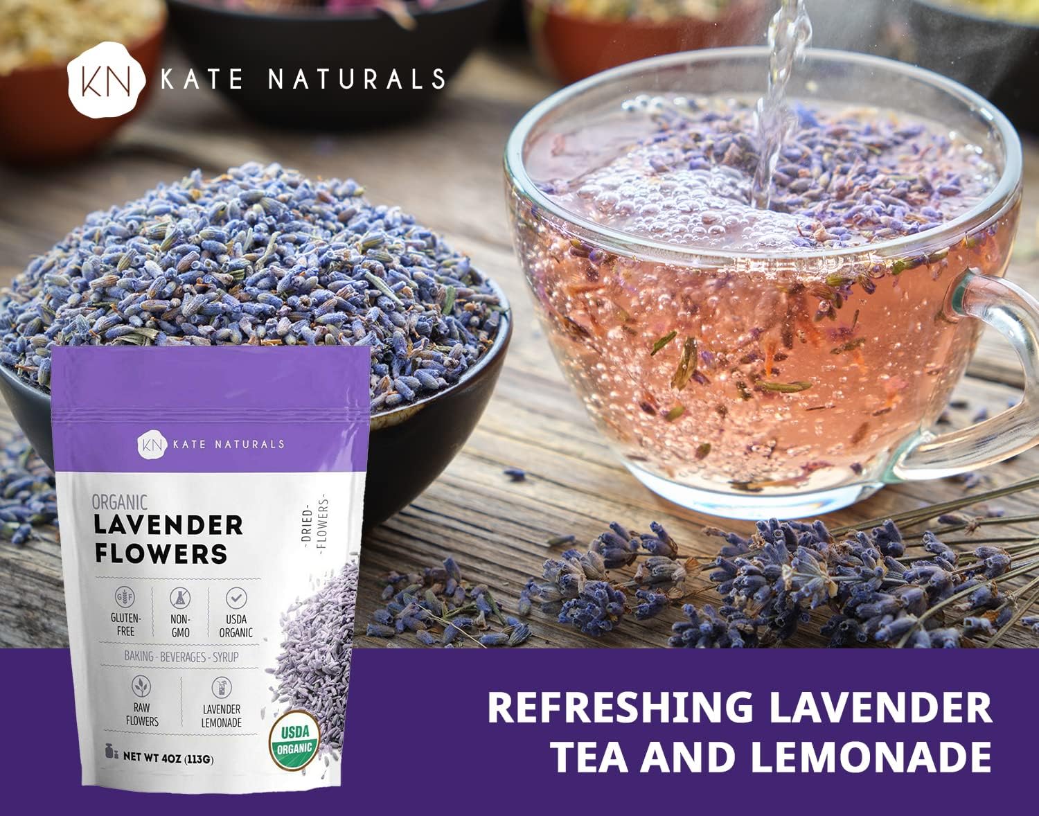 relaxing lavender tea blend
