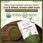relaxing lemon balm infusion