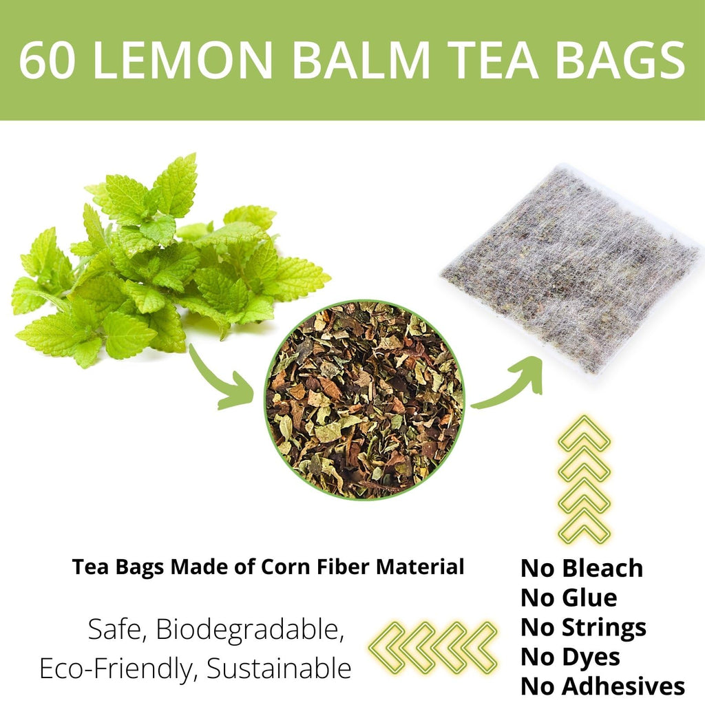 relaxing lemon balm tea blend