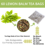 relaxing lemon balm tea blend