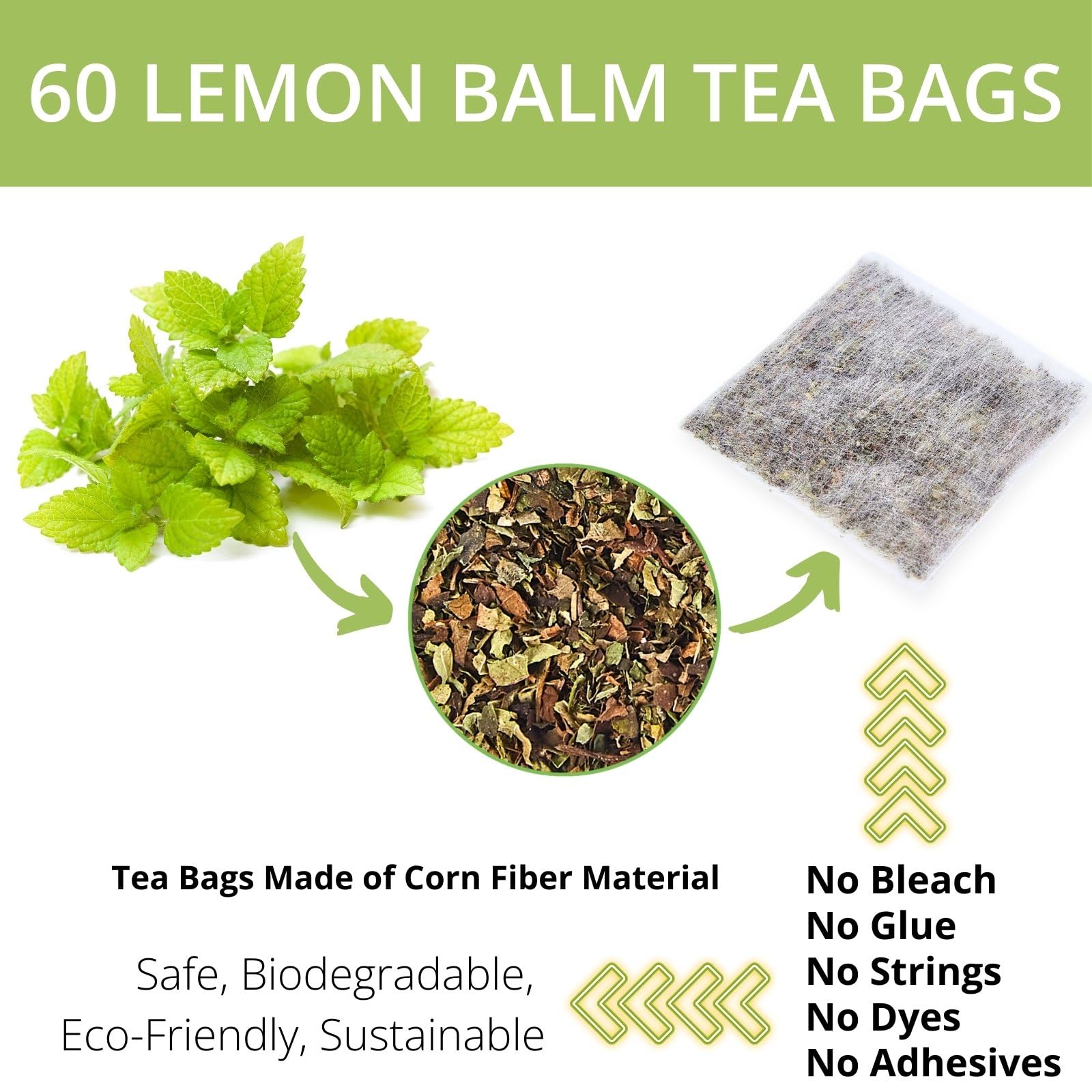relaxing lemon balm tea blend