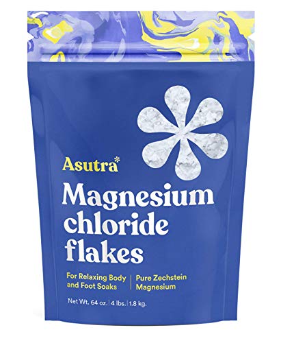 relaxing magnesium bath soak flakes