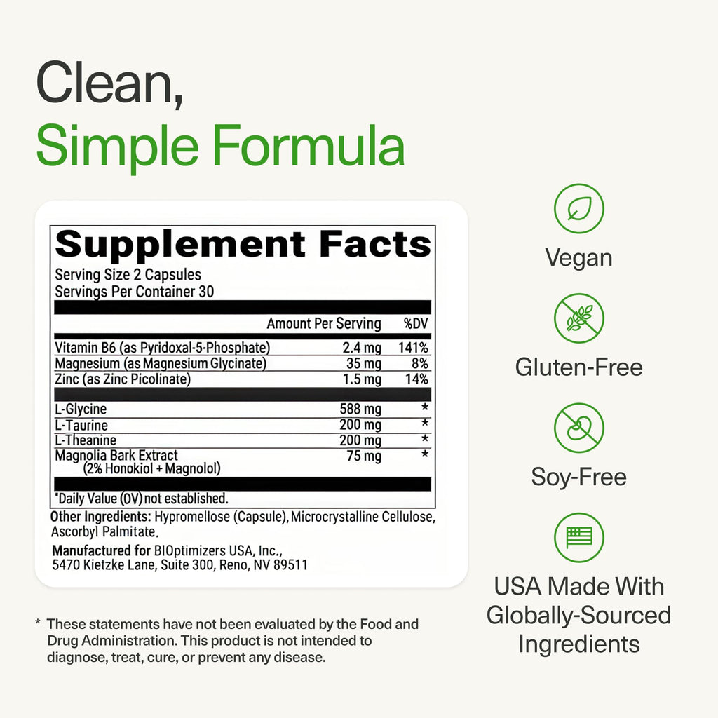 relaxing magnesium for bedtime routine