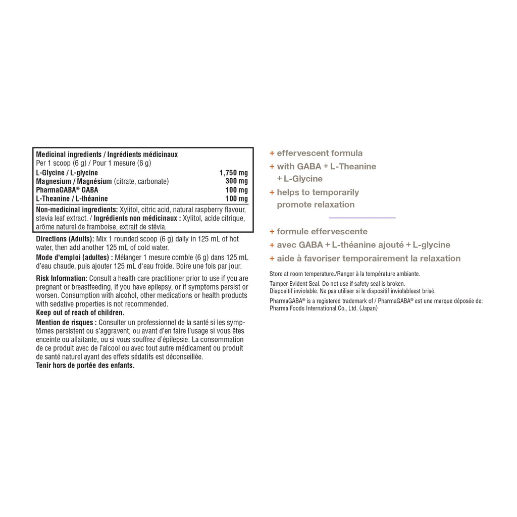 Relaxing magnesium powder for nighttime use