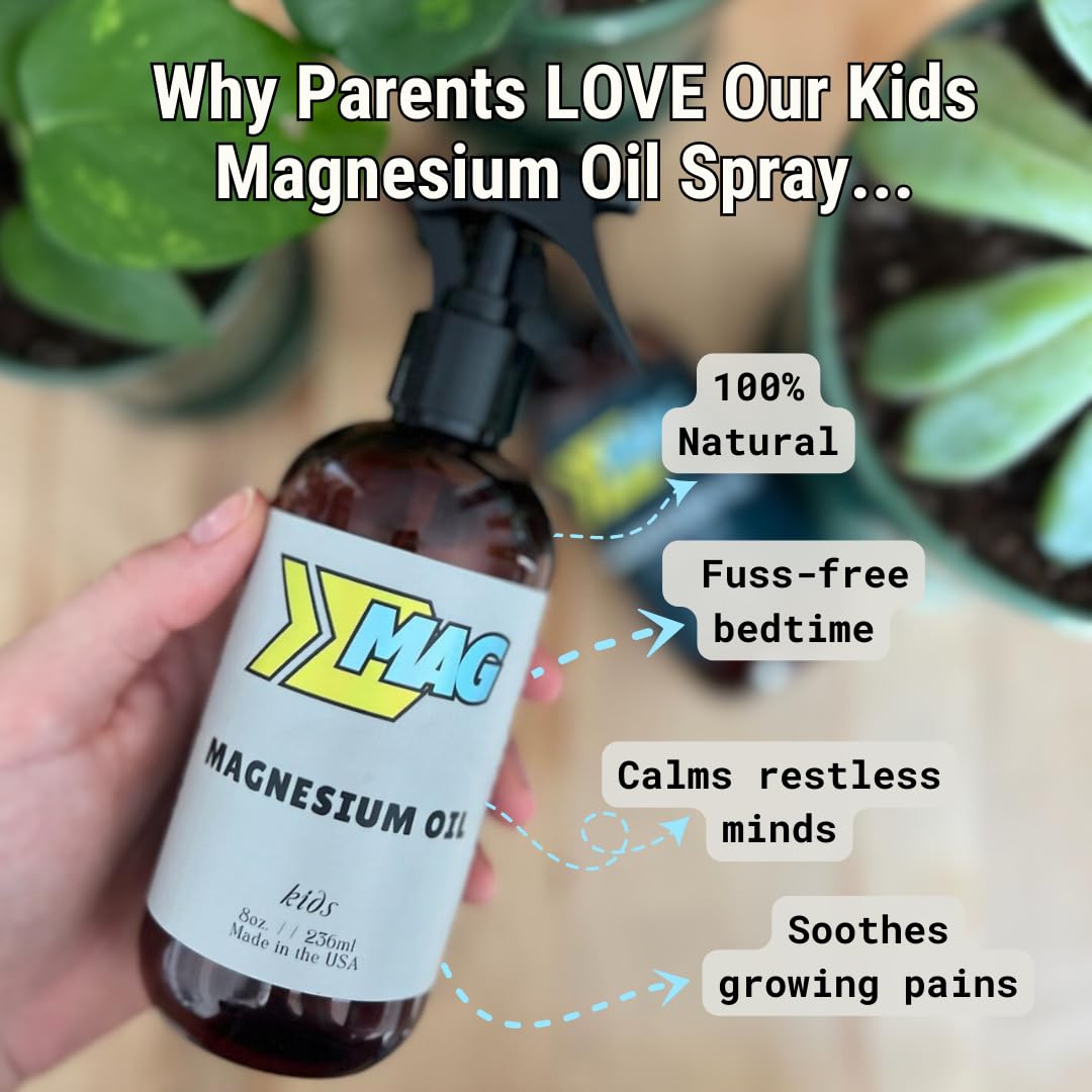 relaxing magnesium spray for kids