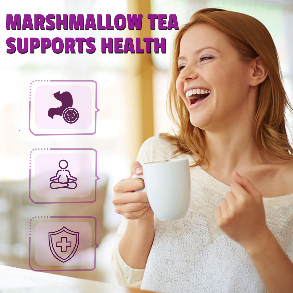 relaxing marshmallow root infusion