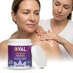 relaxing massage cream with magnesium