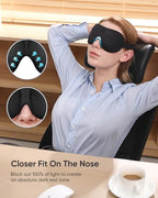 relaxing melatonin sleep mask benefits