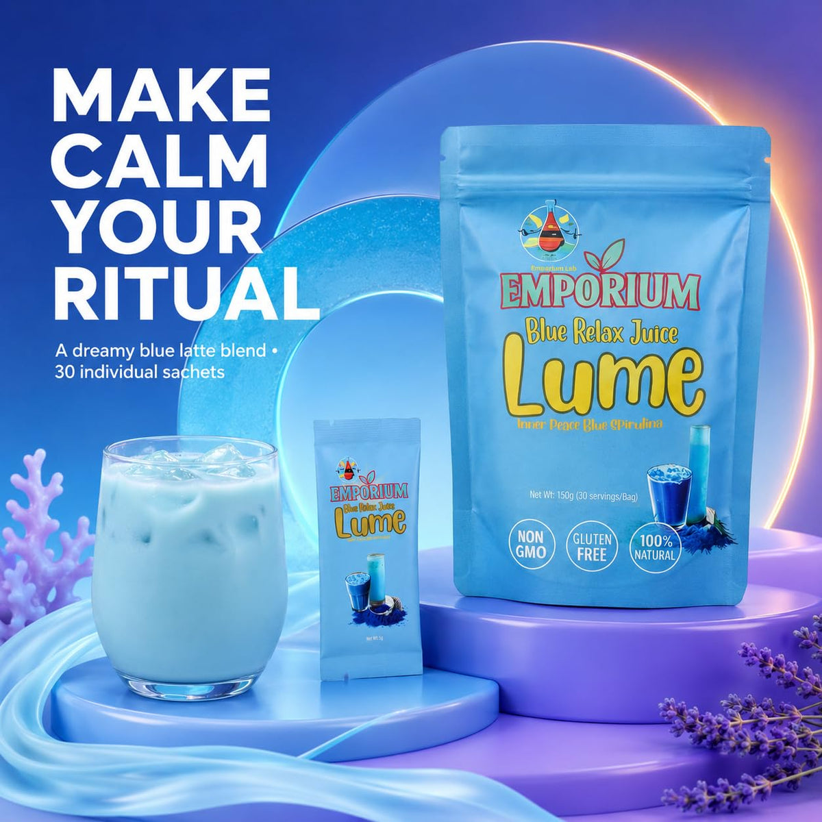 relaxing multivitamin drink packets