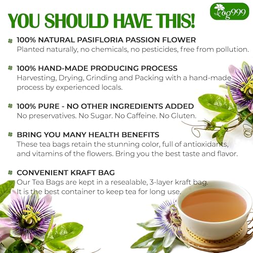 relaxing passion flower tea for sleep