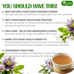relaxing passion flower tea for sleep