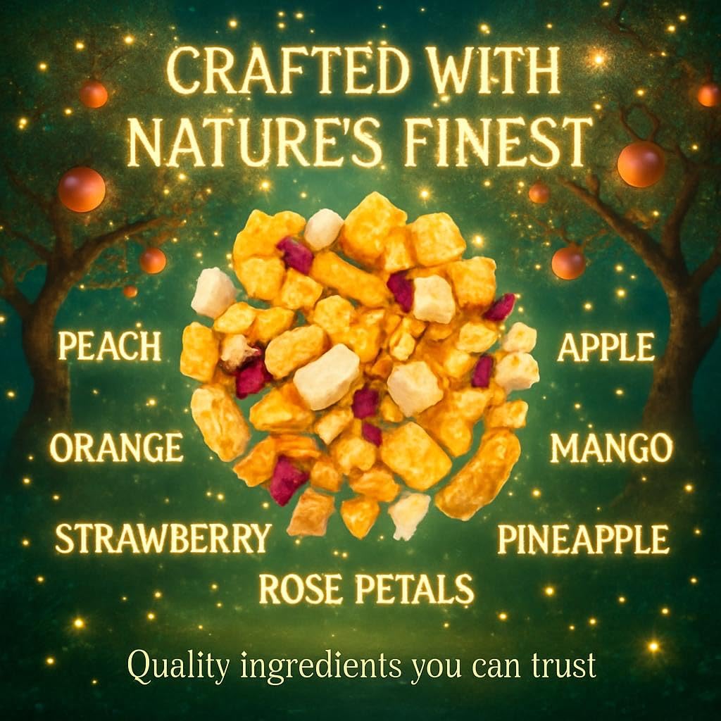 relaxing peach fantasy tea experience