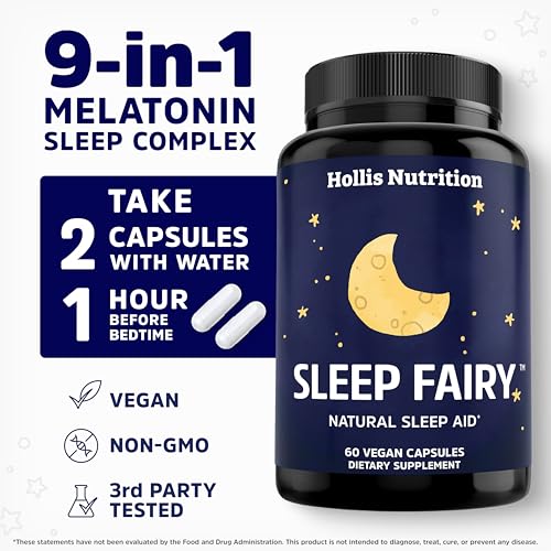 relaxing sleep solution with melatonin