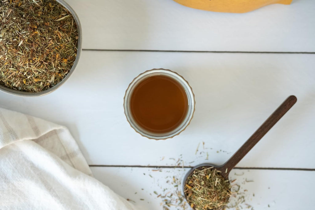 Relaxing St. John's Wort tea blend