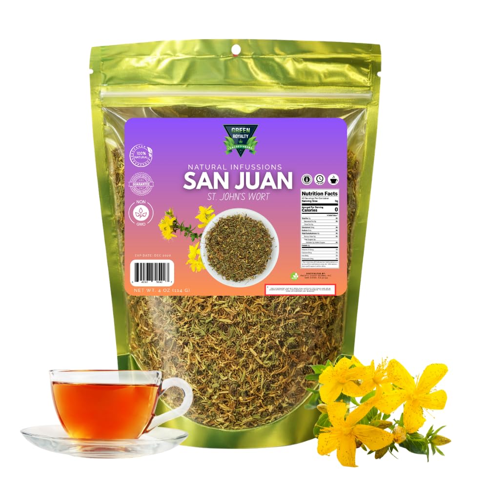 Relaxing St. John's Wort tea blend