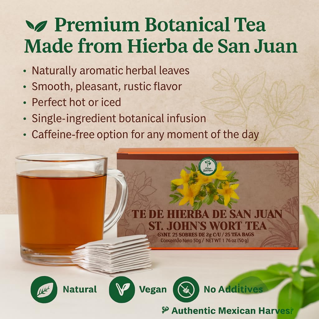 relaxing St. John's Wort tea