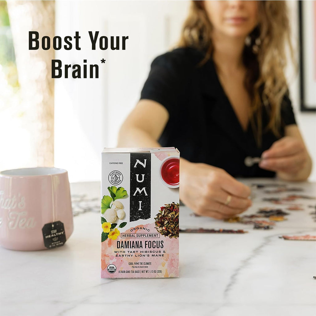 Relaxing tea for mental clarity