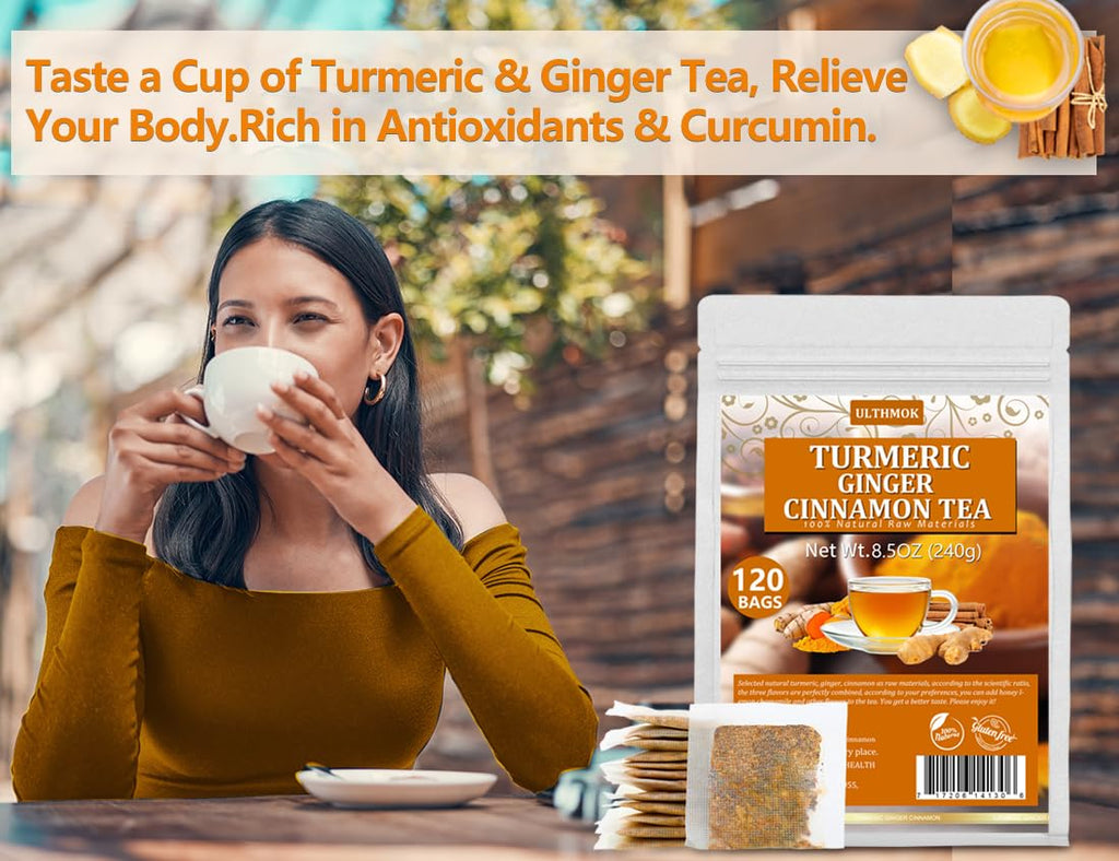 relaxing turmeric tea for stress relief