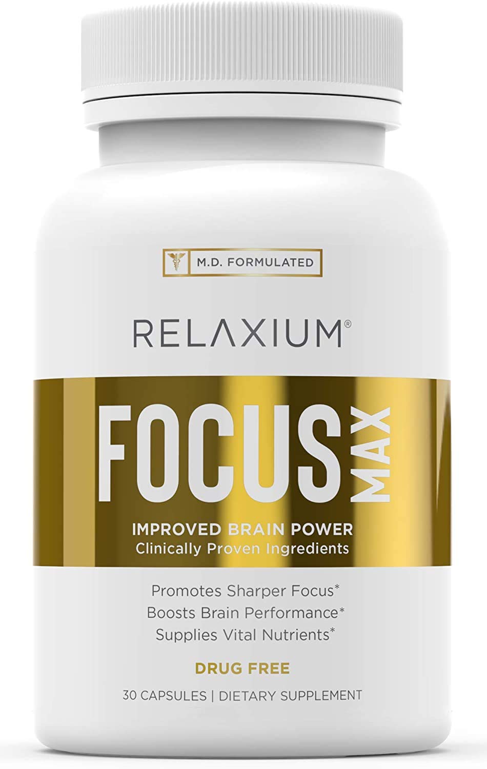 Relaxium Focus Max brain health supplement