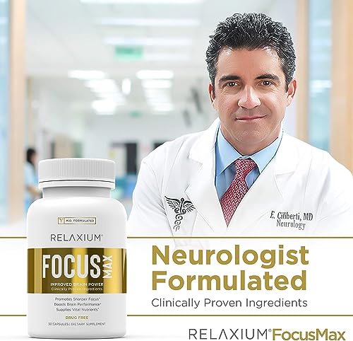 Relaxium FocusMax for optimal brain performance