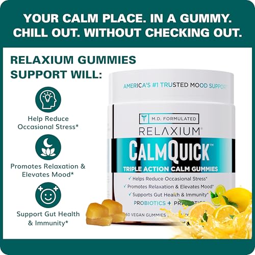 Relaxium gummies for seniors' wellness