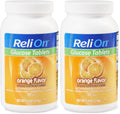 Reli On glucose tablets for energy