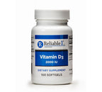 Reliable 1 Laboratories Vitamin D3 softgels
