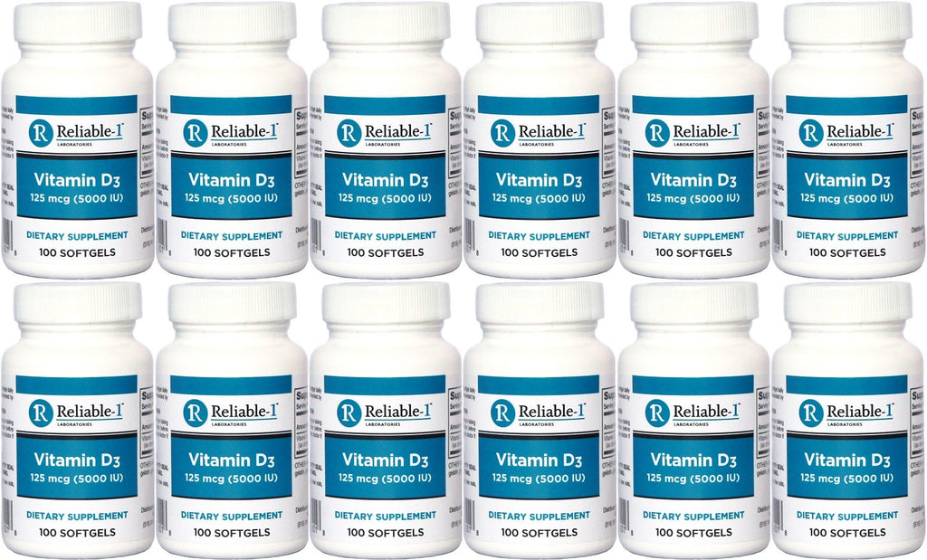 Reliable-1 Vitamin D3 softgels