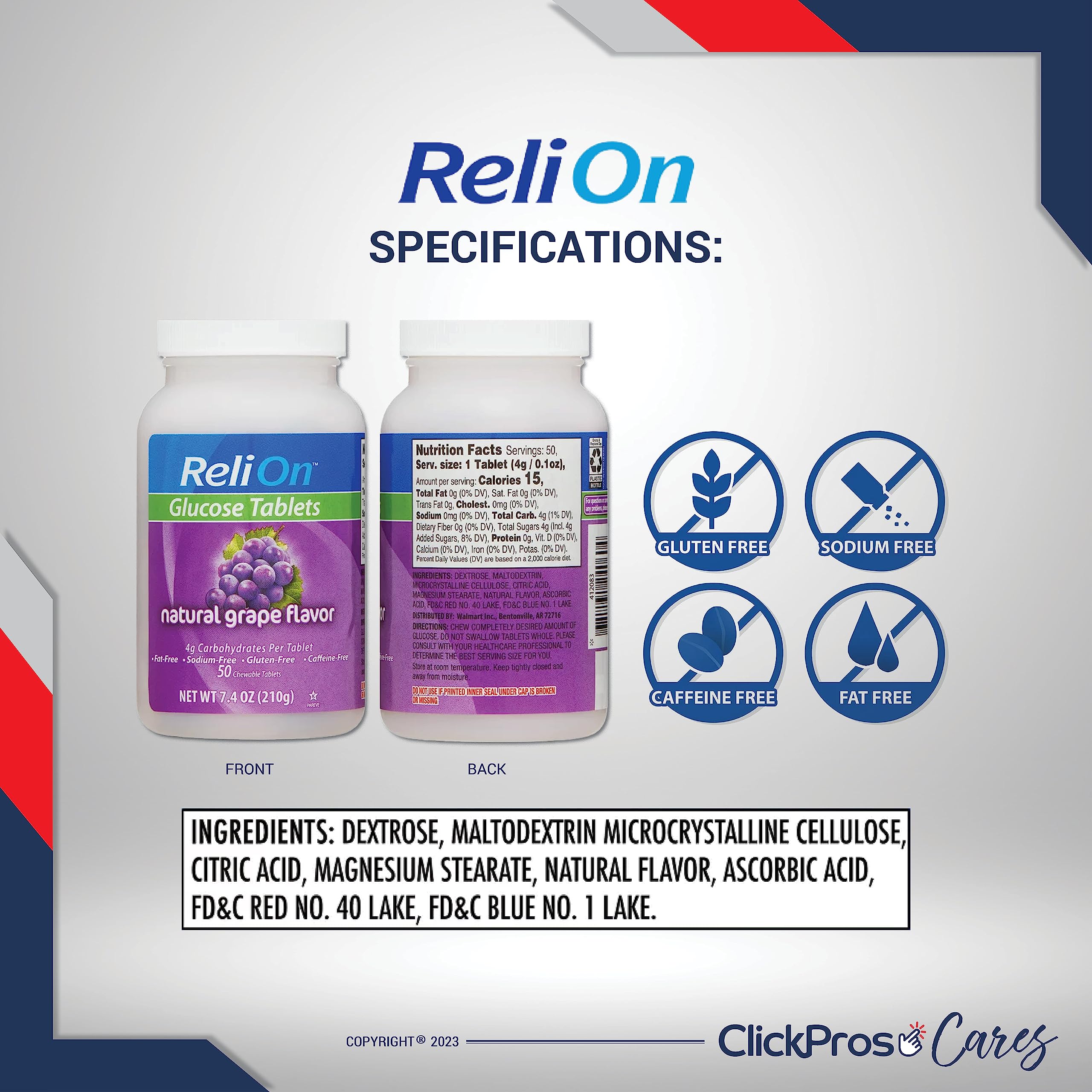 reliable glucose tablets for quick relief