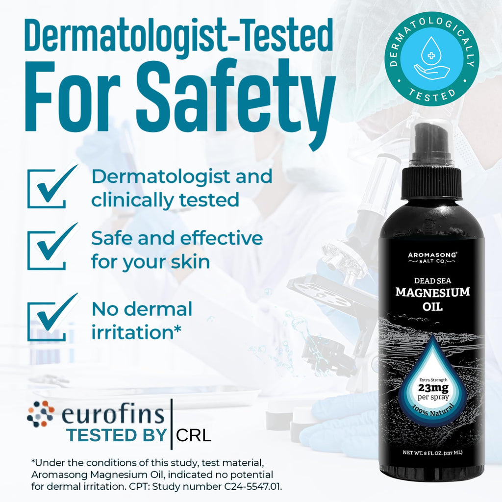 relief for tired legs magnesium spray