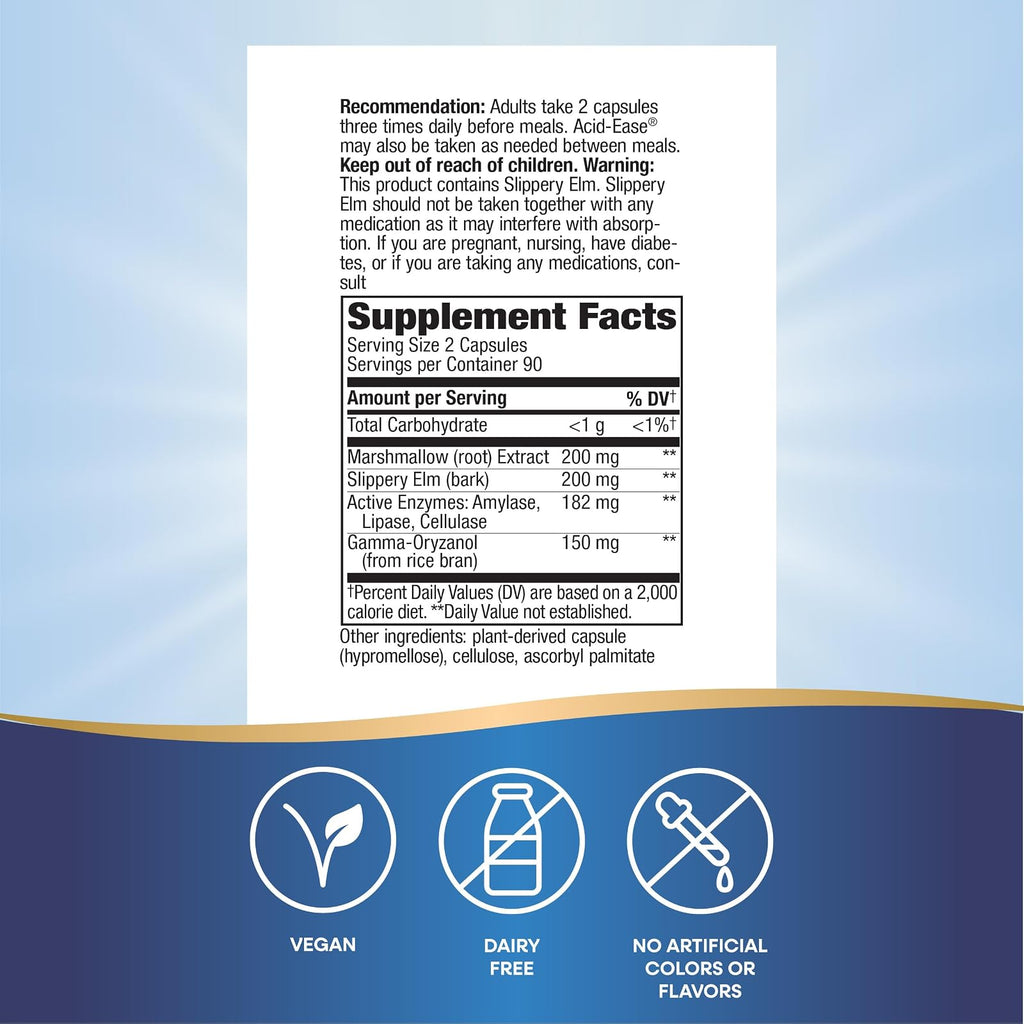 relief from digestive discomfort