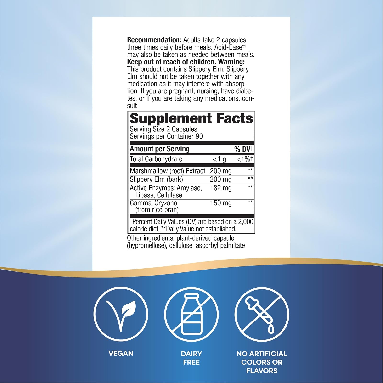 relief from digestive discomfort