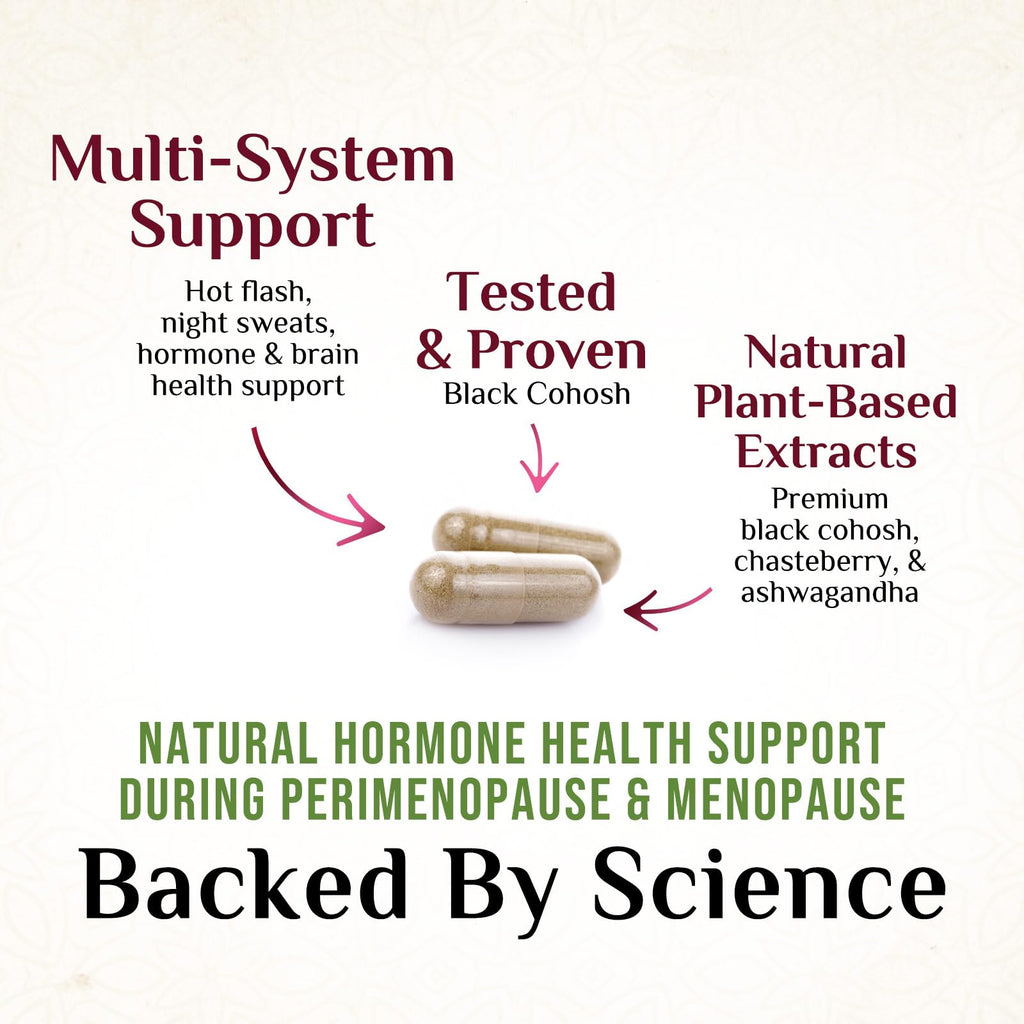 Relieve menopause symptoms effectively