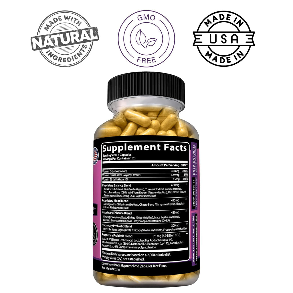 relieve menopause symptoms with Kaya Naturals