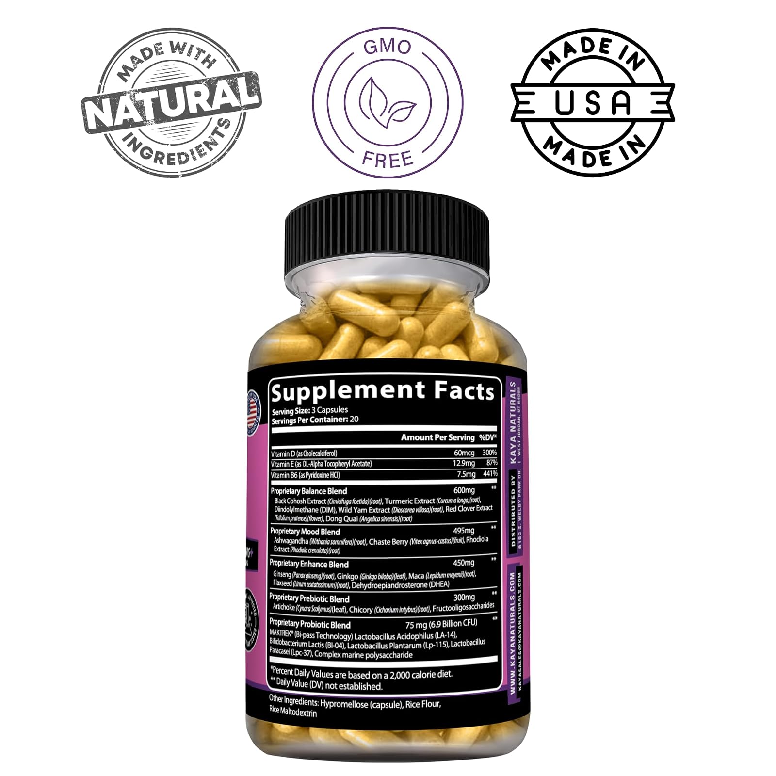 relieve menopause symptoms with Kaya Naturals