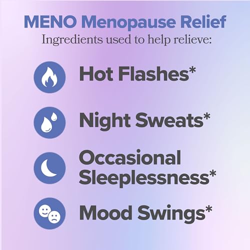 relieve night sweats with MENO