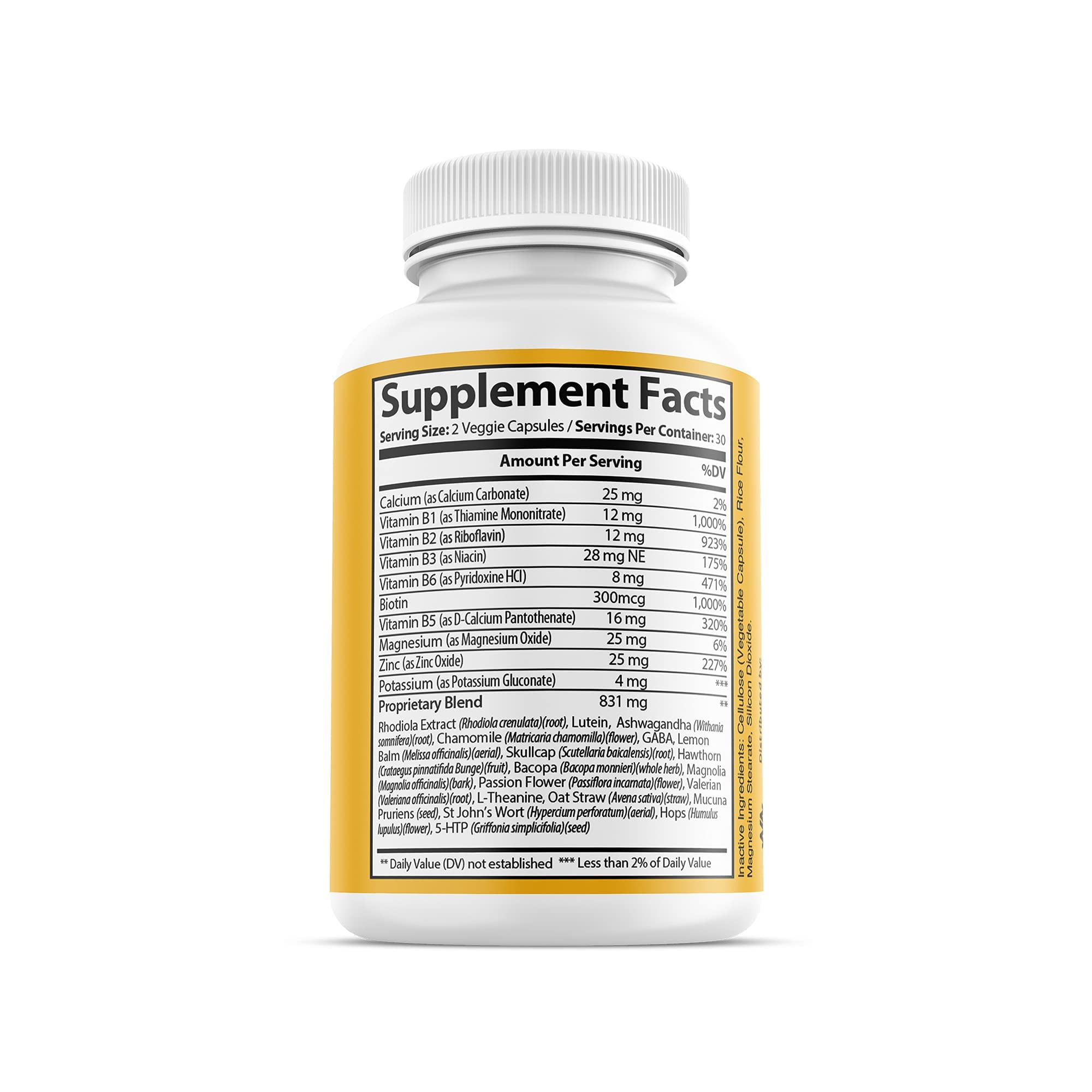 relieve tension naturally with supplements