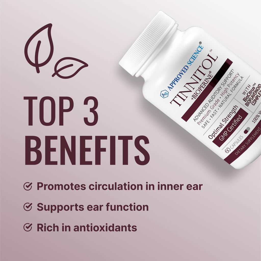Relieve tinnitus with Tinnitol capsules