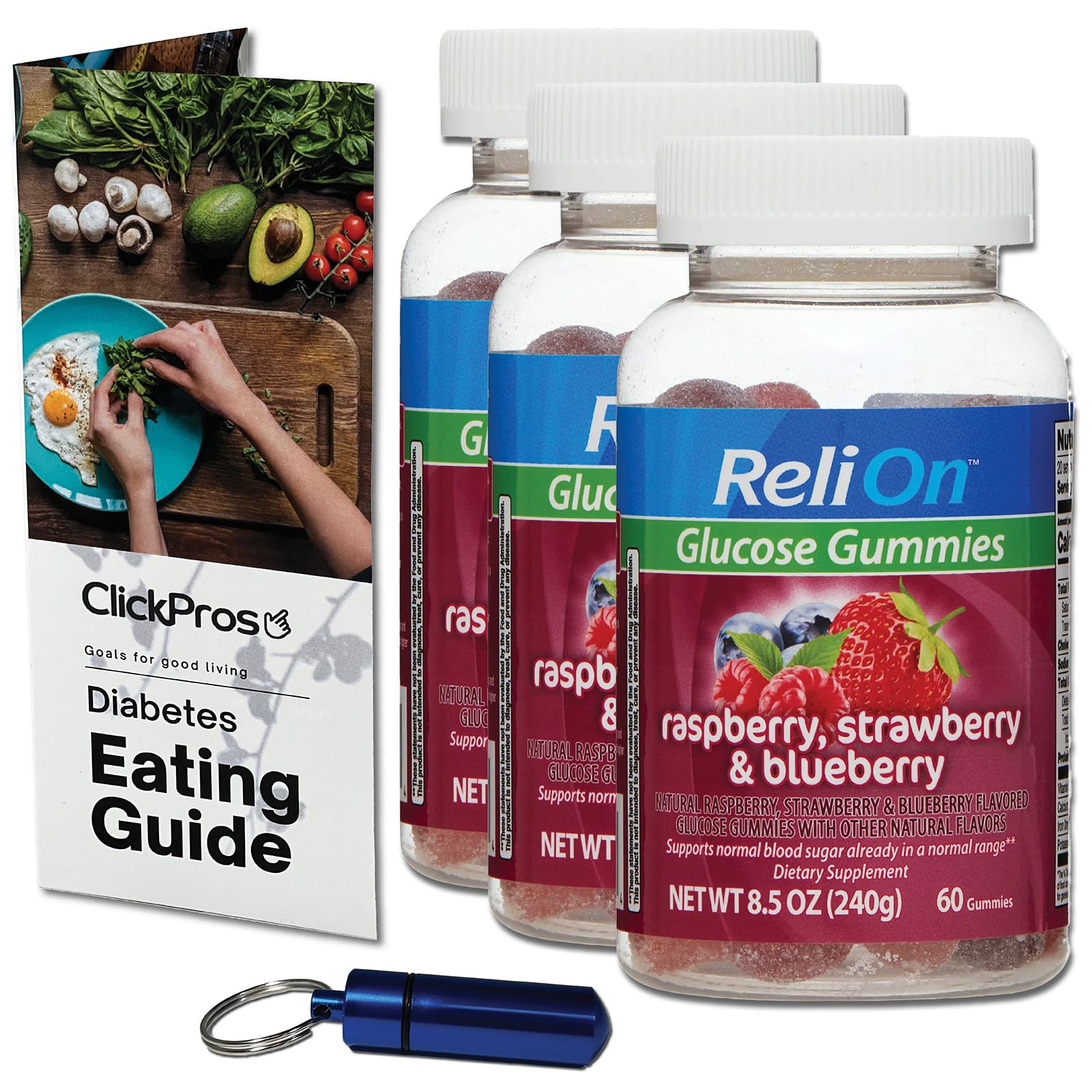 ReliOn glucose gummies for diabetes