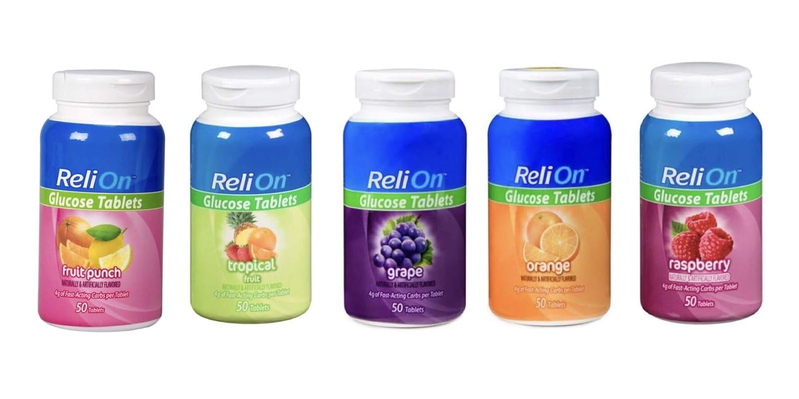 ReliOn glucose tablets for energy