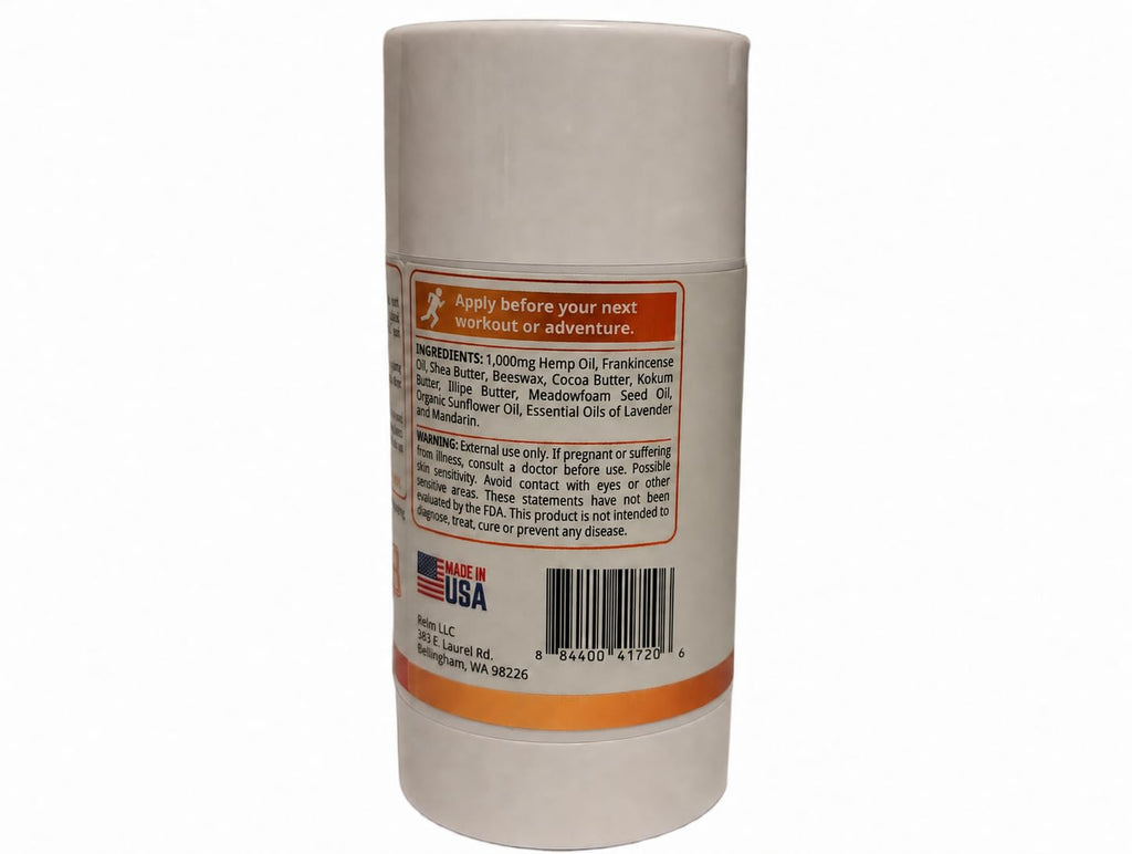 Relm Active hemp stick for recovery