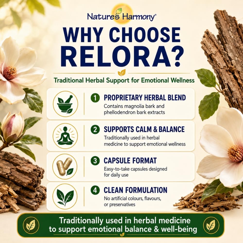 Relora capsules for mood support