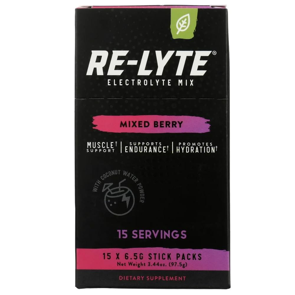 RELYTE electrolyte drink mix packets