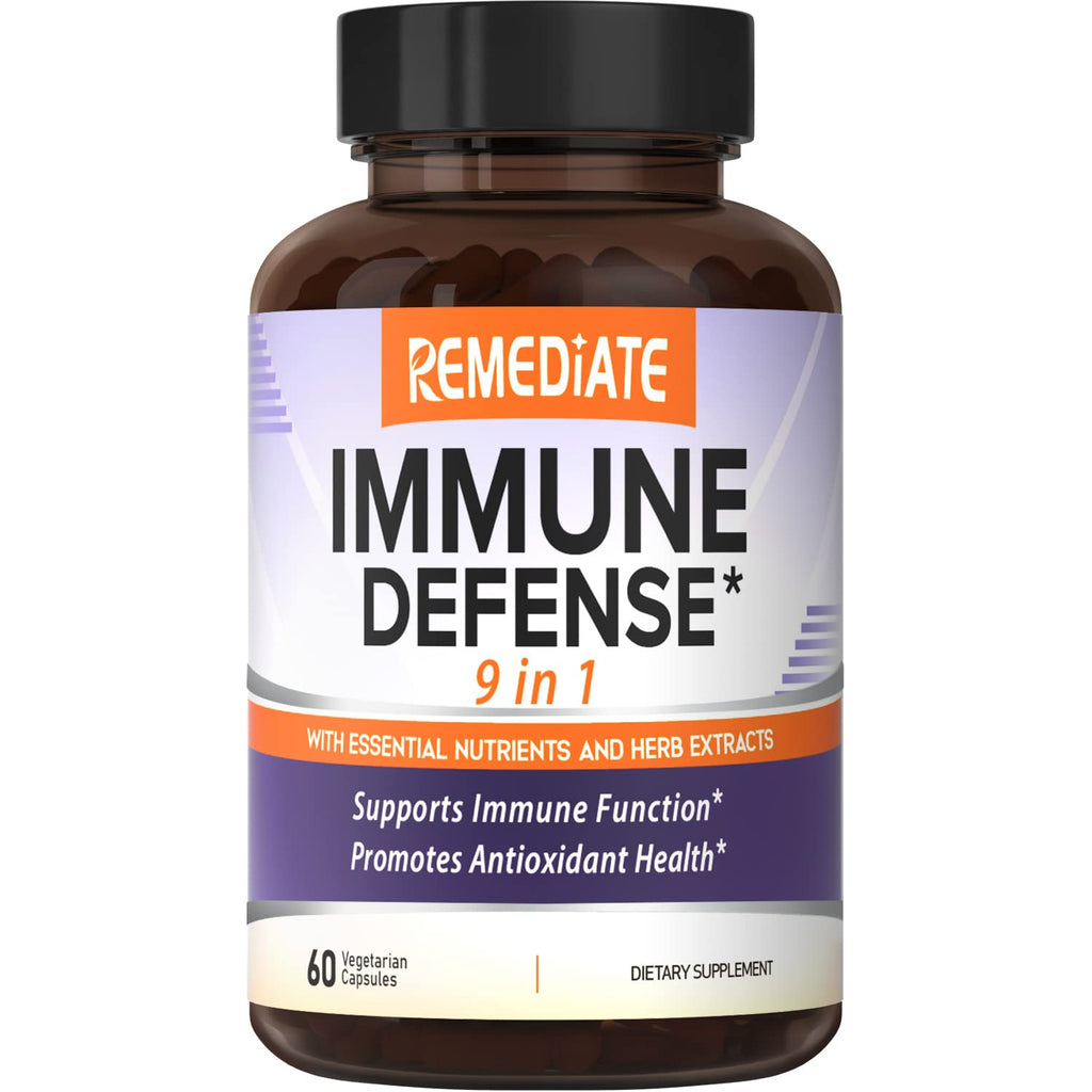 REMEDIATE elderberry immune support capsules
