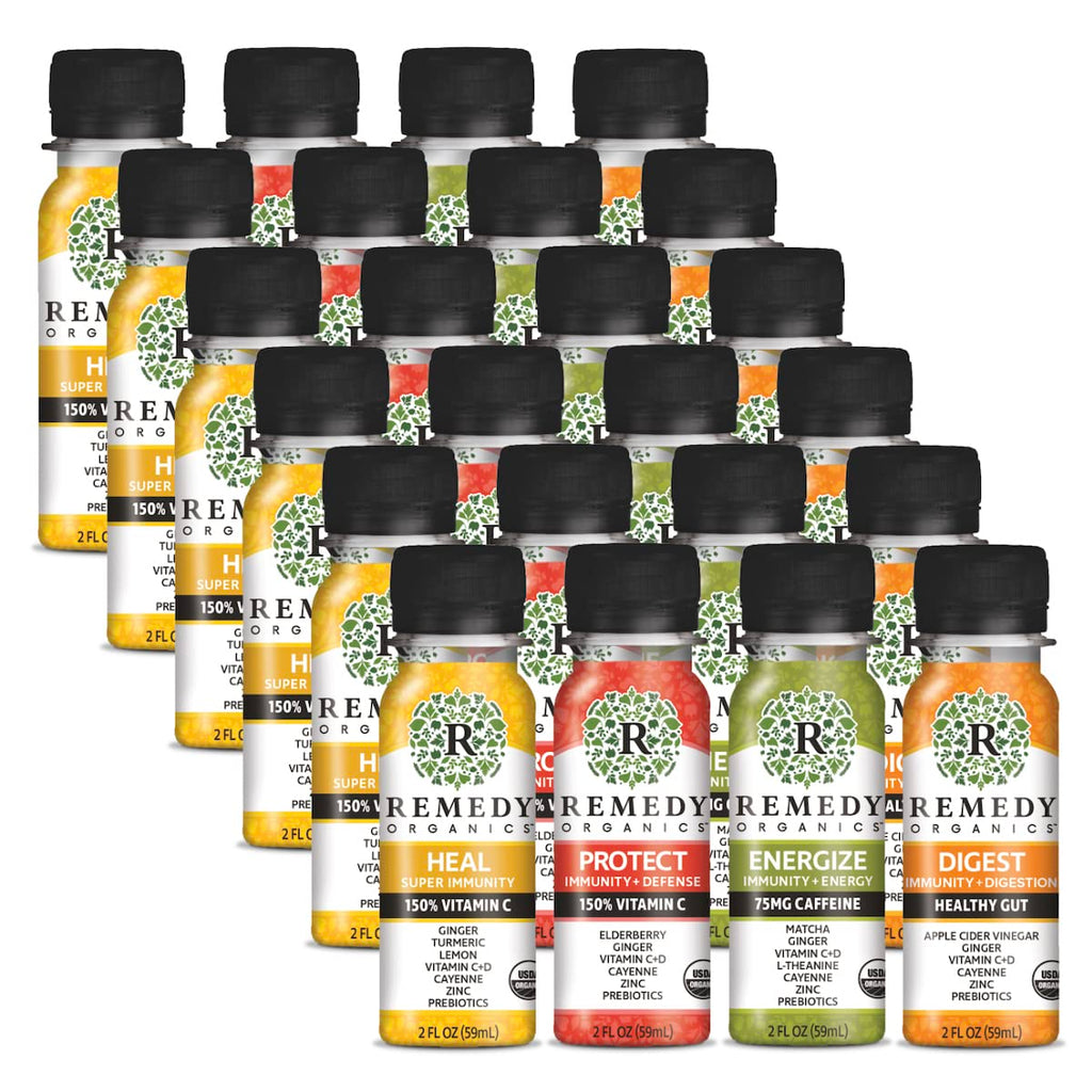 Remedy Organics immunity shot variety pack