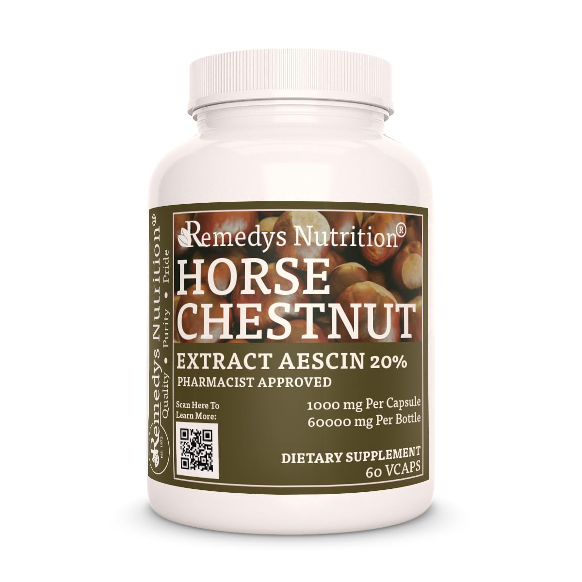 Remedy’s Nutrition horse chestnut extract benefits